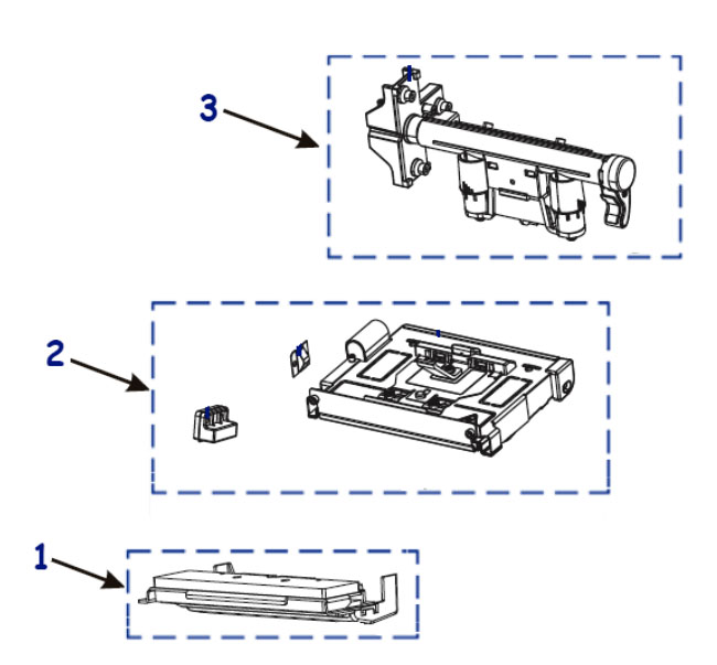 Комплектующие печатающего механизма Zebra ZT420
