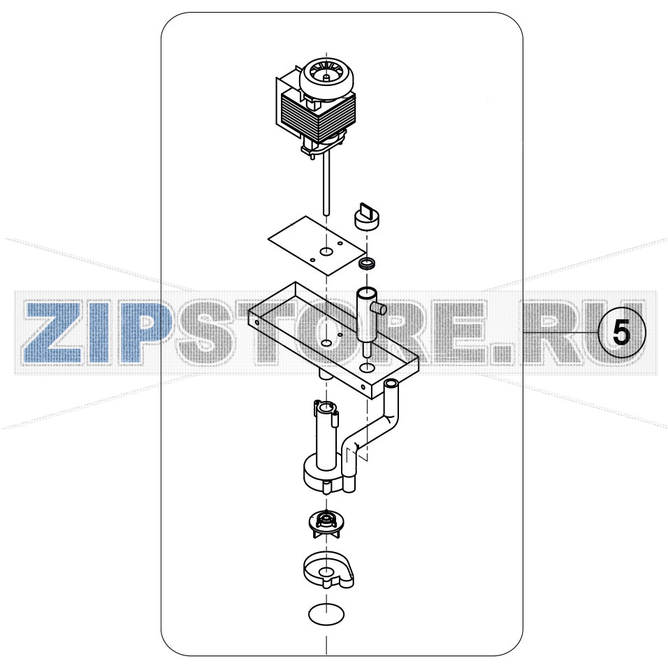 C23629 - Pump assembly 400V 3N 50 Hz Brema VM 900
