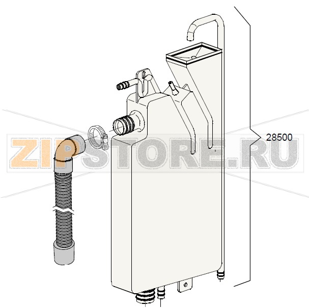 15735 - Break tank assembly DIHR HT 11