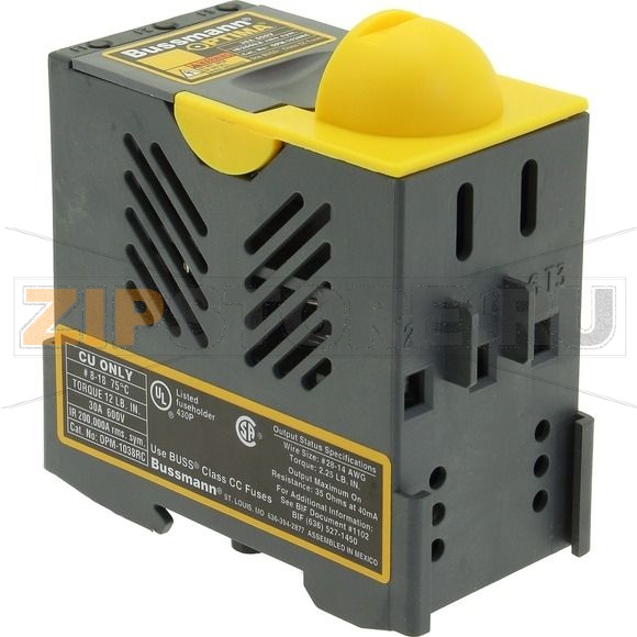 A01132 - Держатель предохранителя, 32 A, AC 690 В, 10x38 мм, 3P, IEC ...