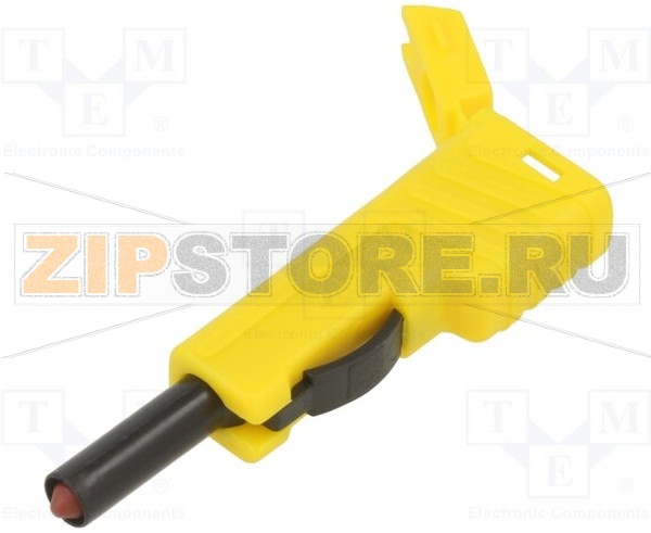 SLS 200 GE - Разъем 4 мм, 30 А, 60 В/DC, желтый Hirschmann