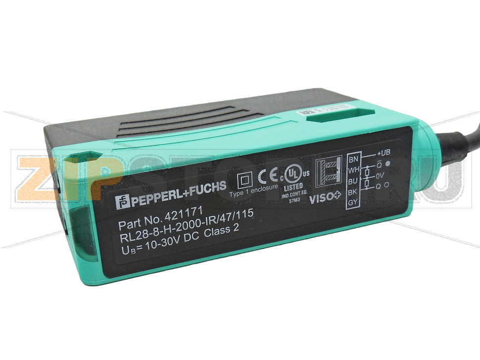 421171 - Background suppression sensor RL28-8-H-2000-IR/47/115 Pepperl+Fuchs оптом с доставкой ...