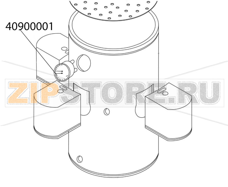 40900001 - Double scale gauge Victoria Arduino Venus bar 3 Gr