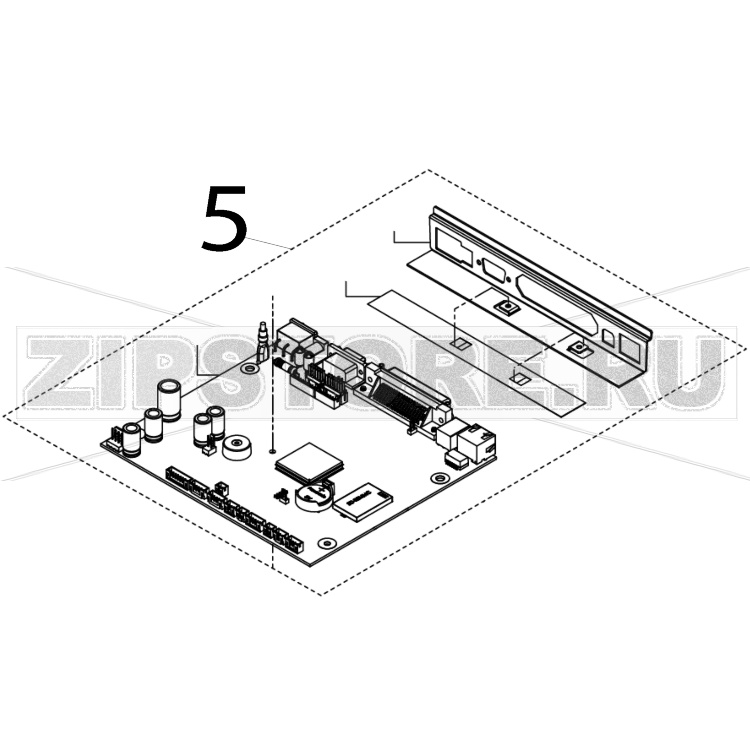 98-0330034-02LF - Main board assembly TSC TTP-244CE