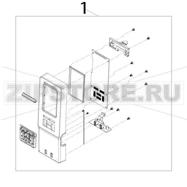 SP-MH261T-0004 - Control panel assembly TSC MH361T