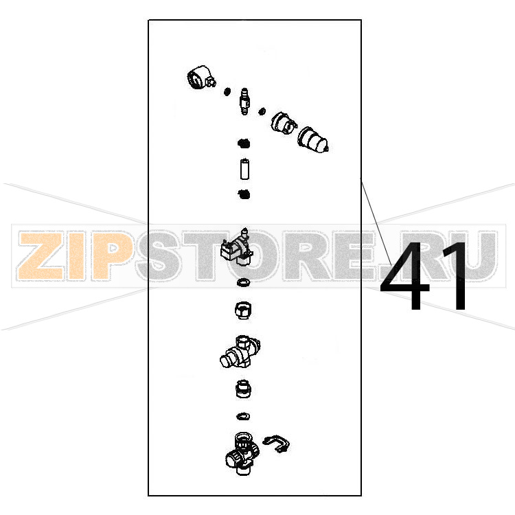 6020080 - Water intake unit Angelo Po BX101E