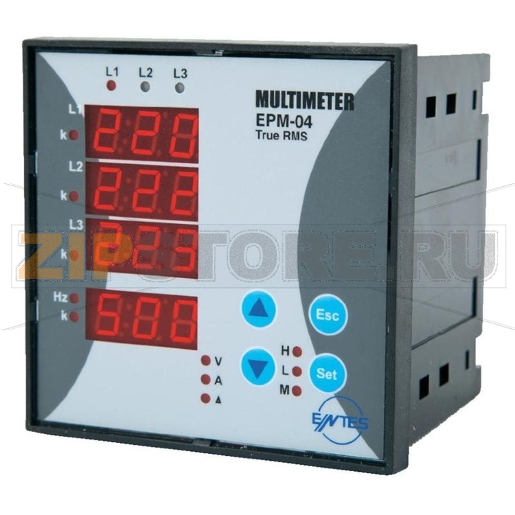 EPM-04C-96 - Мультиметр программируемый, 3 фазы Entes