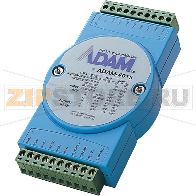 ADAM-4015 - Модуль RTD-W/MODBUS с 6 выводами Advantech