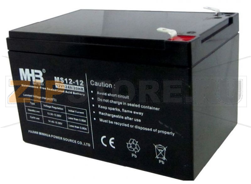 Аккумулятор MHB MS12-12 (12V, 12Ah)