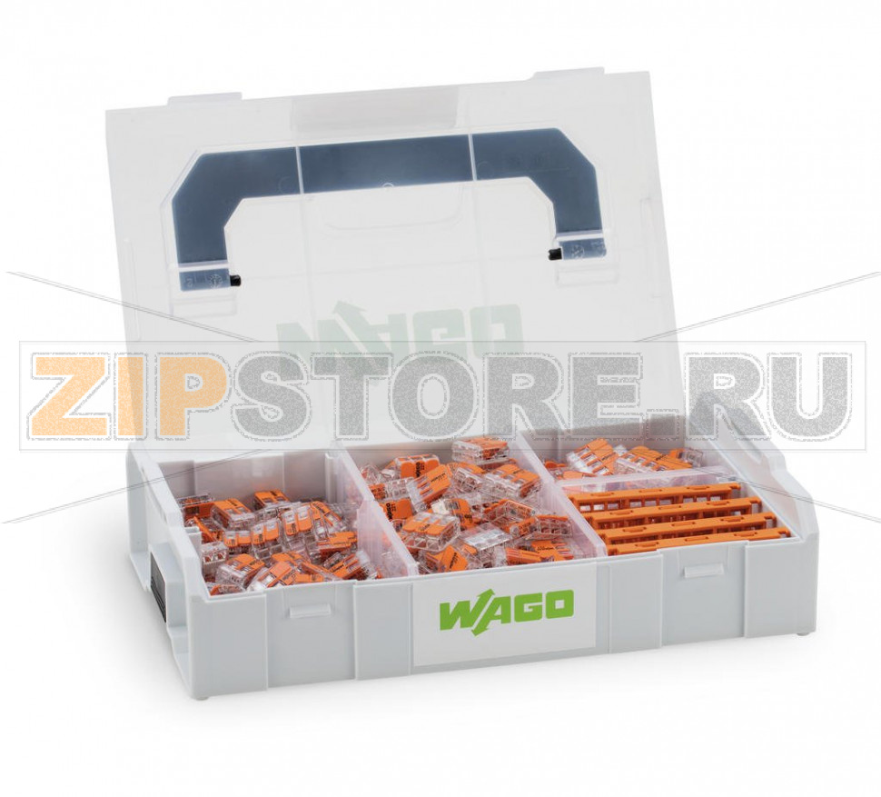 Комплект разветвительных соединителей; L-BOXX® Mini; Серия 221 Wago 887-952