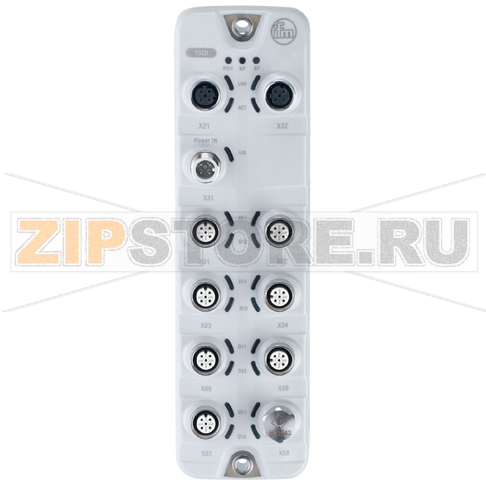 ETH Module SL EIP 16DI IP69K - Ethernet-модуль с интерфейсом EtherNet ...
